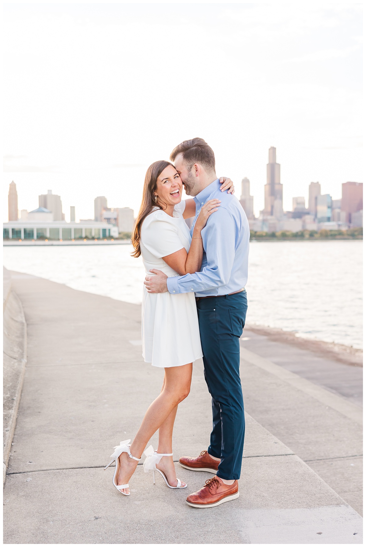 Adler Planetarium Engagement Photos - sherah-g.com
