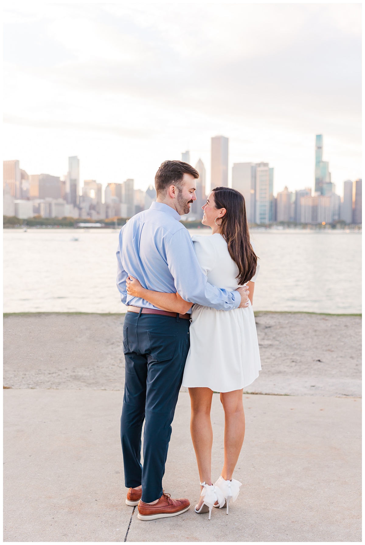 Adler Planetarium Engagement Photos - sherah-g.com